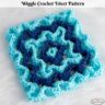 Free Square Wiggle Crochet Trivet Pattern - Nicki's Homemade Crafts