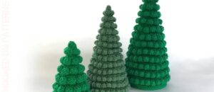 20 Free Crochet Christmas Tree Patterns as Holidays Decor - Nicki's ...