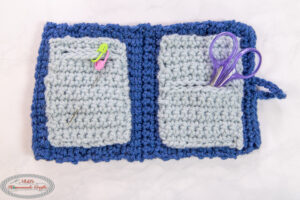 Free Crochet Notions Pouch Pattern - Nicki's Homemade Crafts