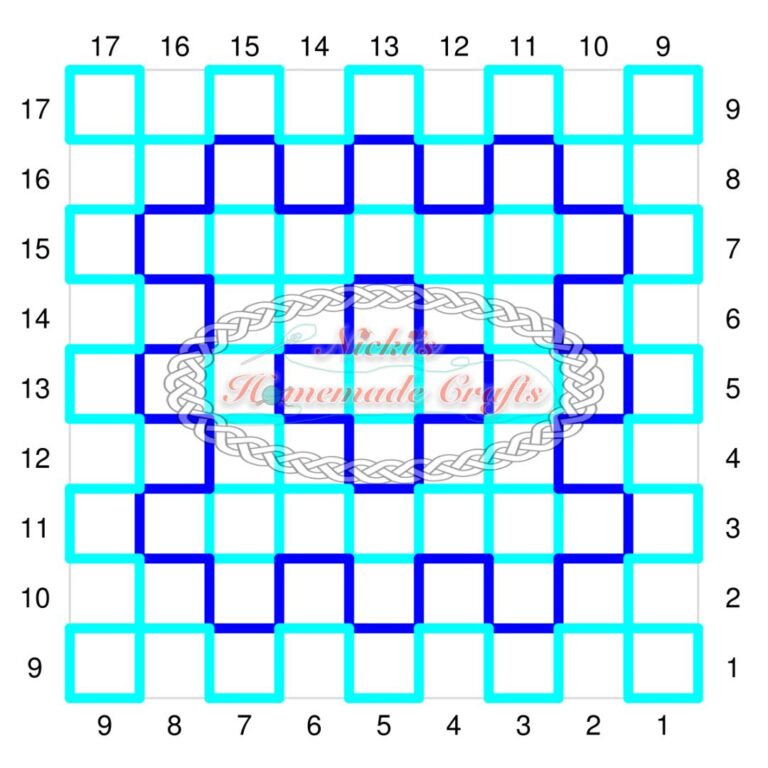 Free Square Wiggle Crochet Trivet Pattern - Nicki's Homemade Crafts