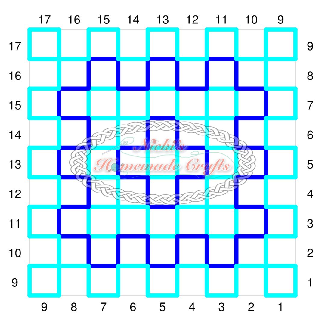 Free Square Wiggle Crochet Trivet Pattern - Nicki's Homemade Crafts