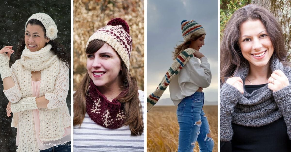 10 Amazing Free Crochet Accessories Set Patterns - Nicki's Homemade Crafts