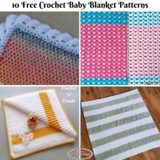 Easy Rolling Waves Crochet Blanket - Free Pattern - Nicki's Homemade Crafts