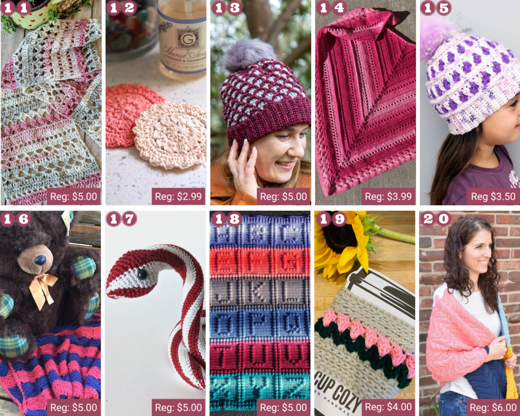 40 Bestseller Crochet Pattern Bundle for 5 Days Only - Nicki's Homemade ...