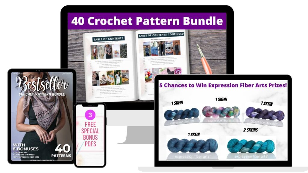 40 Bestseller Crochet Pattern Bundle for 5 Days Only - Nicki's Homemade ...