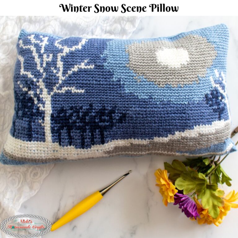 How to Cro-Hook in Rounds AKA Tunisian Crochet in Rounds - Nicki's ...