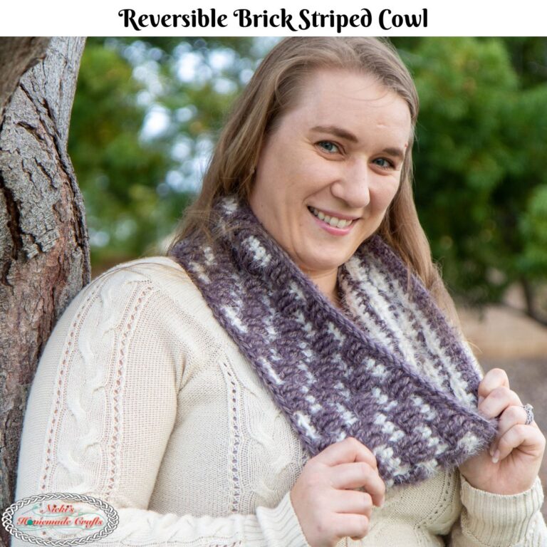 Free Crochet Braided Cowl Pattern - Nicki's Homemade Crafts
