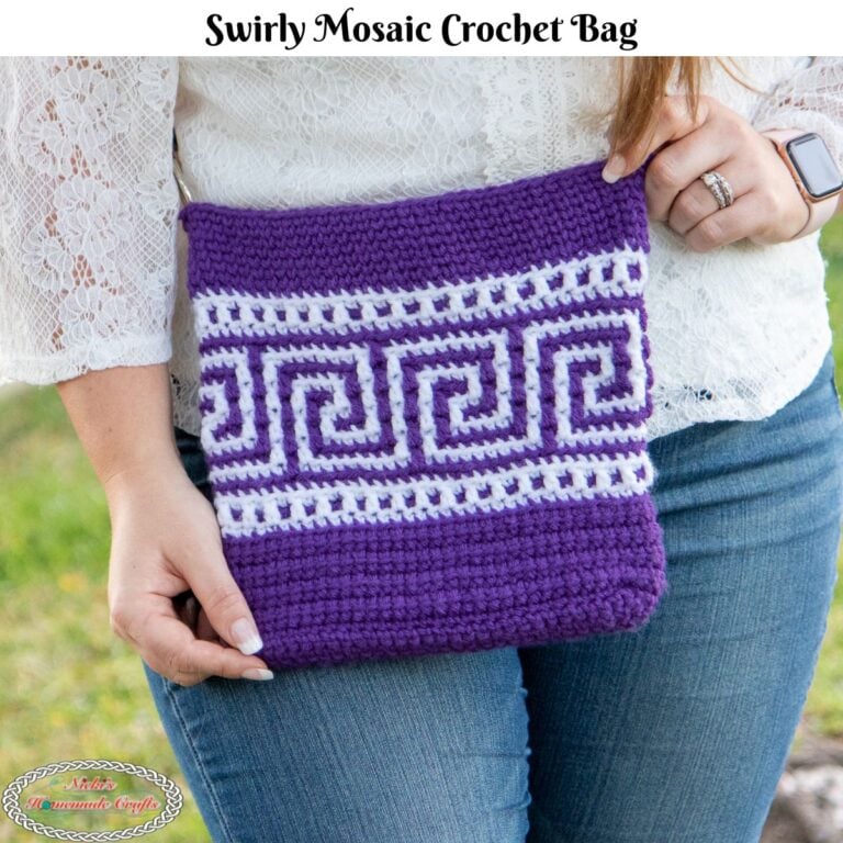 FREE C2C Rectangle Crochet Bag Pattern - Easy Crochet Tutorial - Nicki ...