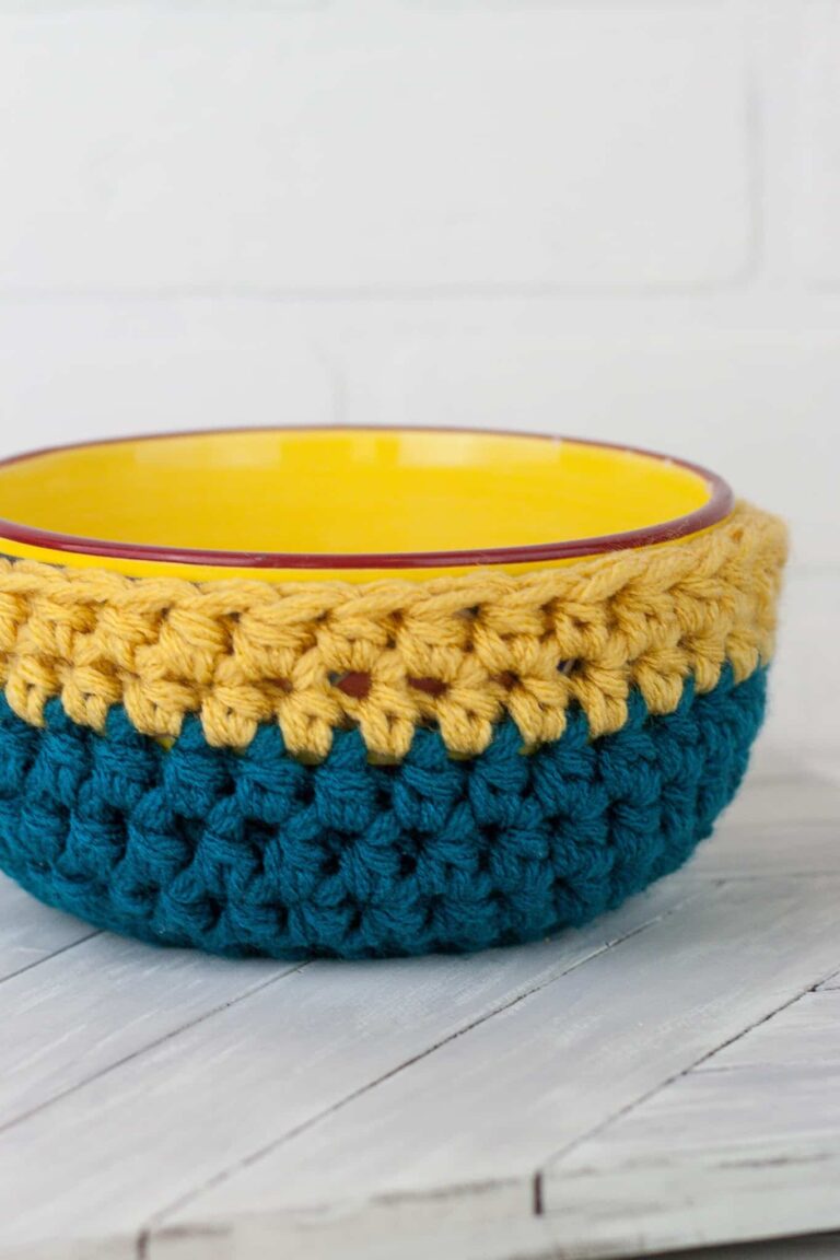 20 Easy & Quick FREE Crochet Soup Bowl Cozy Patterns - Nicki's Homemade ...