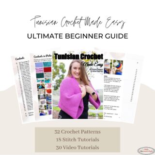 Tunisian Crochet Beginner Video Ebook - Nicki's Homemade Crafts