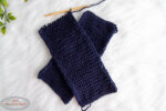 Small Free Tunisian Crochet Windmill Bag Pattern - Nicki's Homemade Crafts