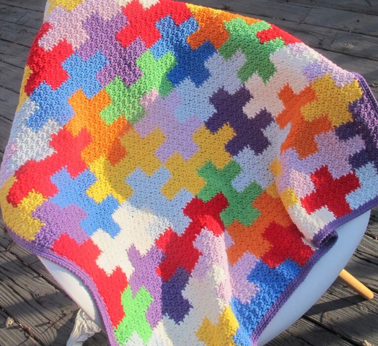 10 Fun and FREE Crochet Puzzle Patterns - Nicki's Homemade Crafts