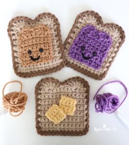 20 FREE Delicious Crochet Food Patterns - Nicki's Homemade Crafts