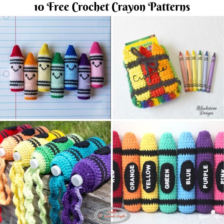 10 Fun FREE Science Fiction Crochet Patterns - Nicki's Homemade Crafts