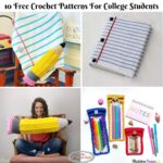 10 Fun Free Crochet Patterns For College Students - Nicki's Homemade Crafts