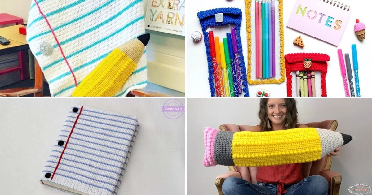 10 Fun Free Crochet Patterns For College Students - Nicki's Homemade Crafts