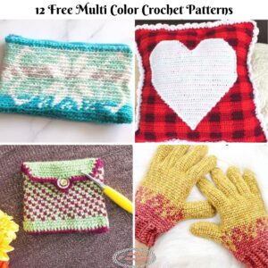 10 Useful Free Travel Crochet Patterns - Nicki's Homemade Crafts
