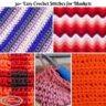 Easy Rolling Waves Crochet Blanket - Free Pattern - Nicki's Homemade Crafts