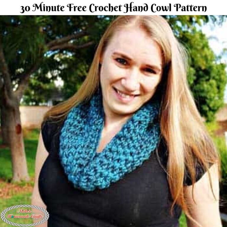 10 Free Quick and Easy Snood Crochet Patterns - Nicki's Homemade Crafts