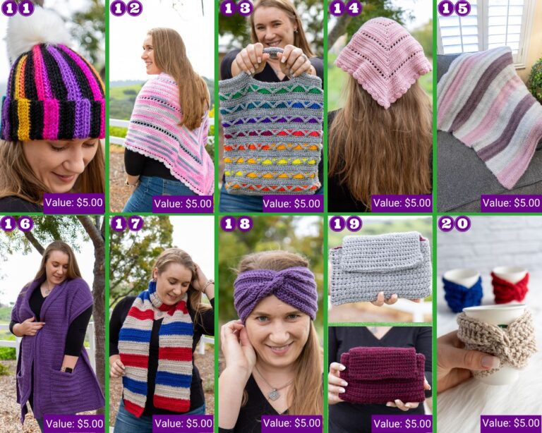 Linked Crochet Made Easy - Video Ebook with 30 Patterns, 10 Stitch ...