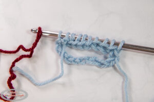 How to Cro-Hook in Rounds AKA Tunisian Crochet in Rounds - Nicki's ...