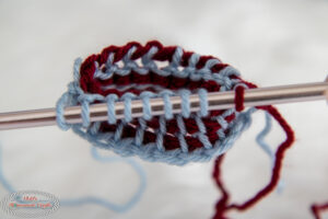 How to Cro-Hook in Rounds AKA Tunisian Crochet in Rounds - Nicki's ...
