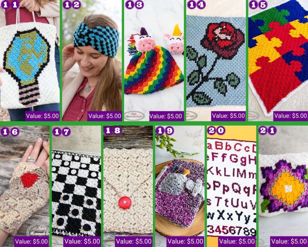 Crochet C2C Made Easy Ebook - Ultimate Beginner Guide - Nicki's ...