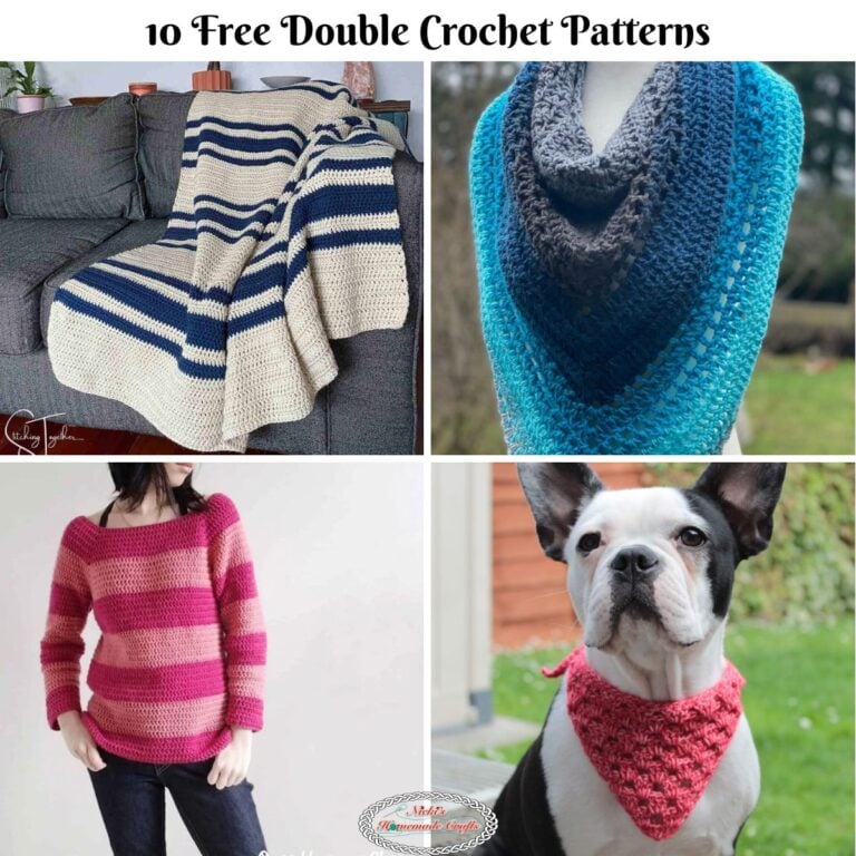 10 FREE Cancer Awareness Crochet Patterns - Nicki's Homemade Crafts
