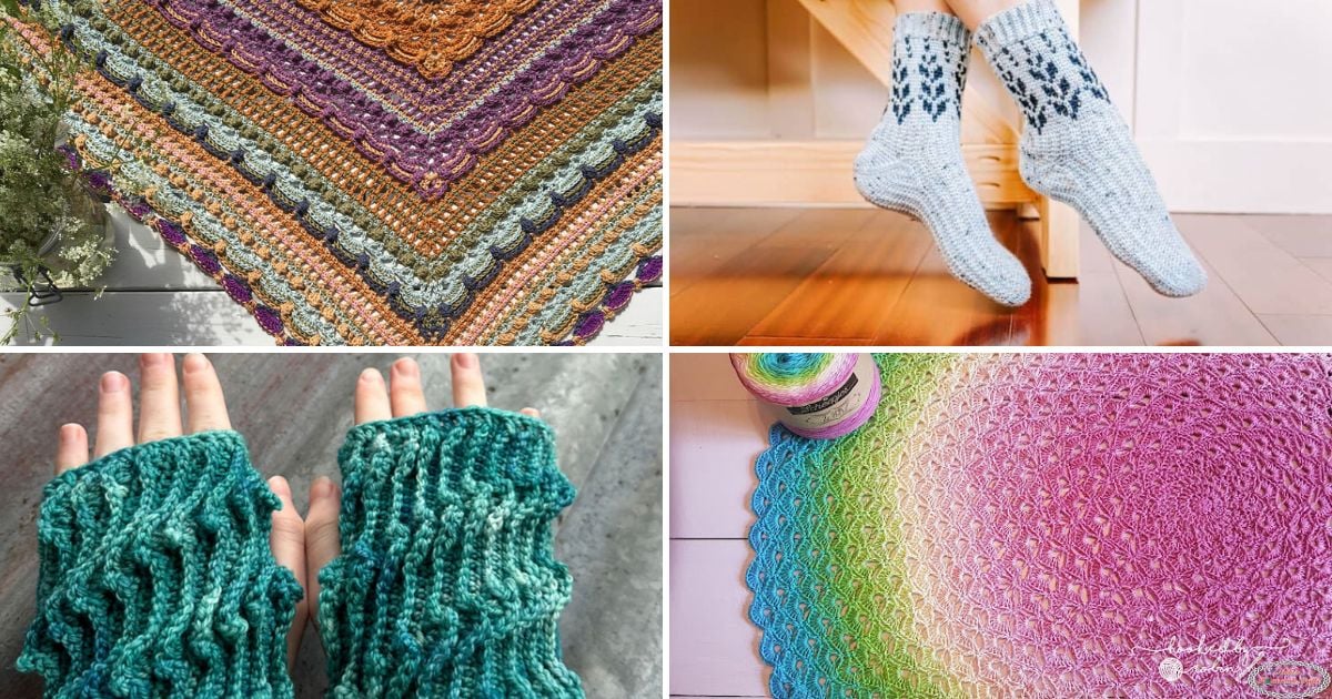 25 Free Fingering Crochet Patterns - Nicki's Homemade Crafts