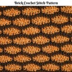 Easy Brick Crochet Stitch Free Tutorial - Nicki's Homemade Crafts