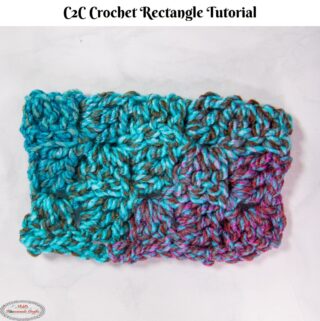 Best Crochet C2C Rectangle Pattern Tutorial & Learn to Read a Graph ...