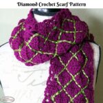 Beautiful Diamond Crochet Scarf - Free Crochet Pattern - Nicki's ...
