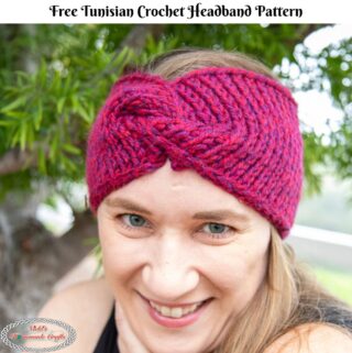 Easy Tunisian Crochet Hat - Free Crochet Pattern - Nicki's Homemade Crafts