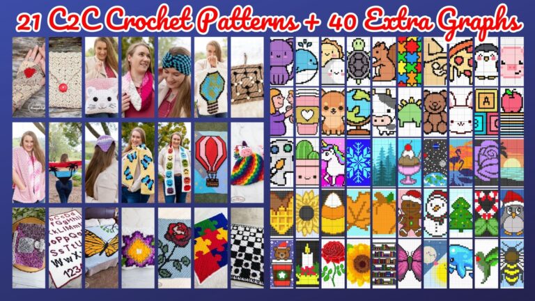Crochet Ebooks - Pattern and Tutorial Collections - Most with Videos ...