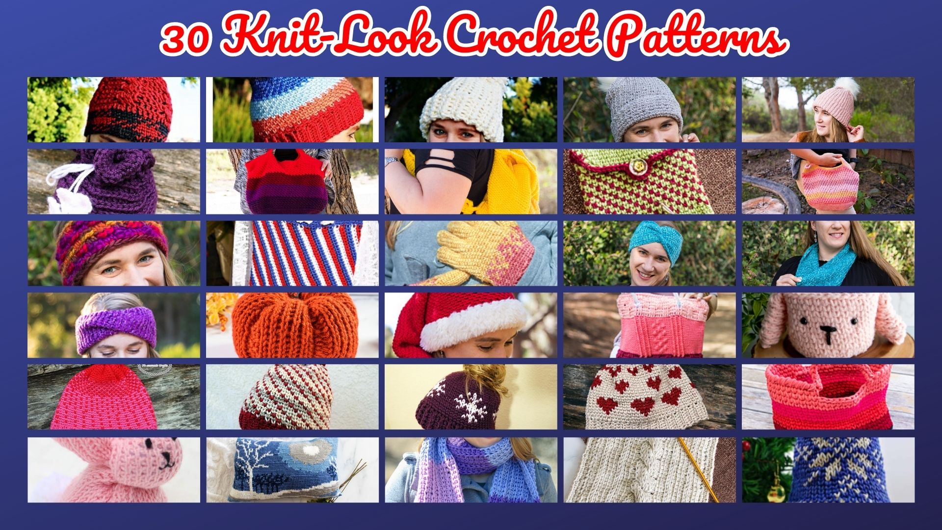Crochet Ebooks - Pattern and Tutorial Collections - Most with Videos ...