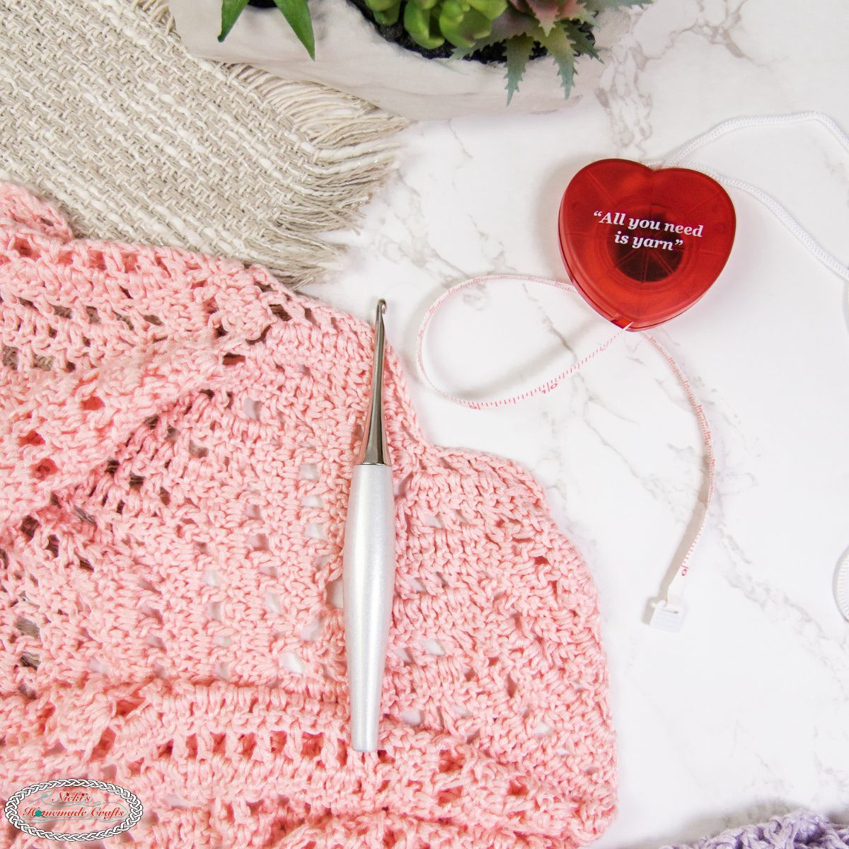 How to Make a Crochet Rope - Easy Tutorial - Nicki's Homemade Crafts