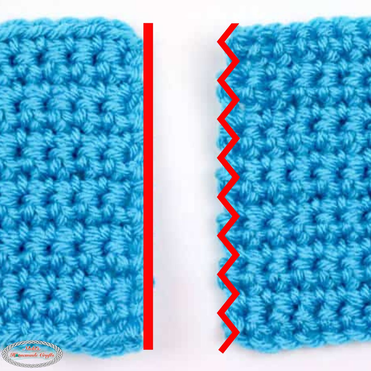 Learn the Secret to Crochet Straight Edges in SC and HDC Rows