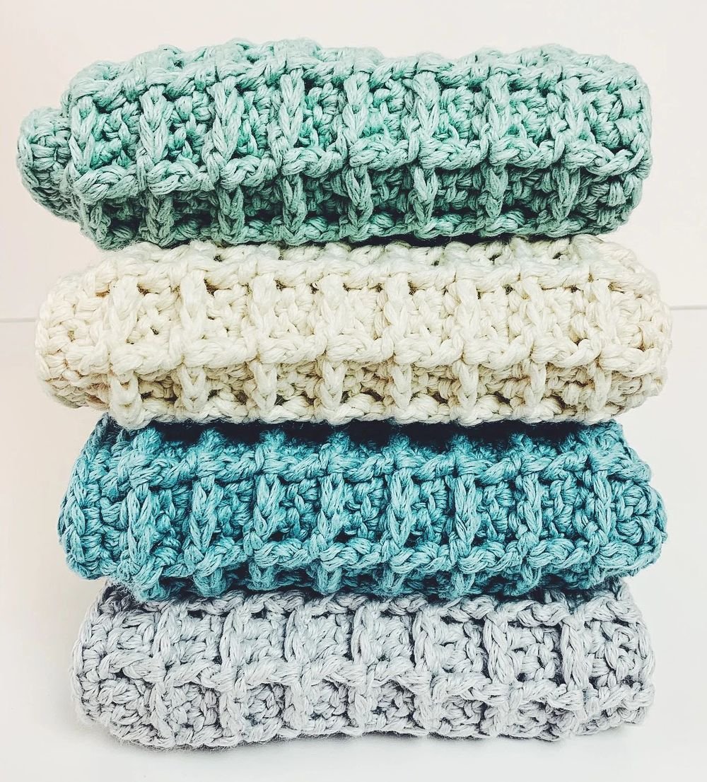 Waffle Crochet Stitches 10+ Ways with Free Patterns - Nicki's Homemade ...