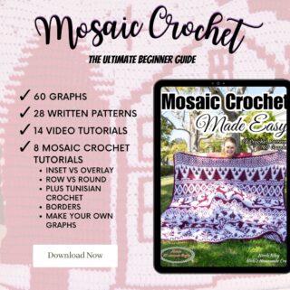Mosaic Crochet Made Easy - Ultimate Beginner Guide with 60 Crochet ...