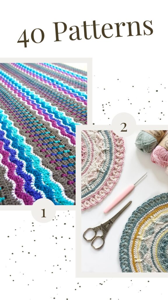 40 Colorful Crochet Pattern Bundle - 5 Days Only - Gone After 10/6/23 ...