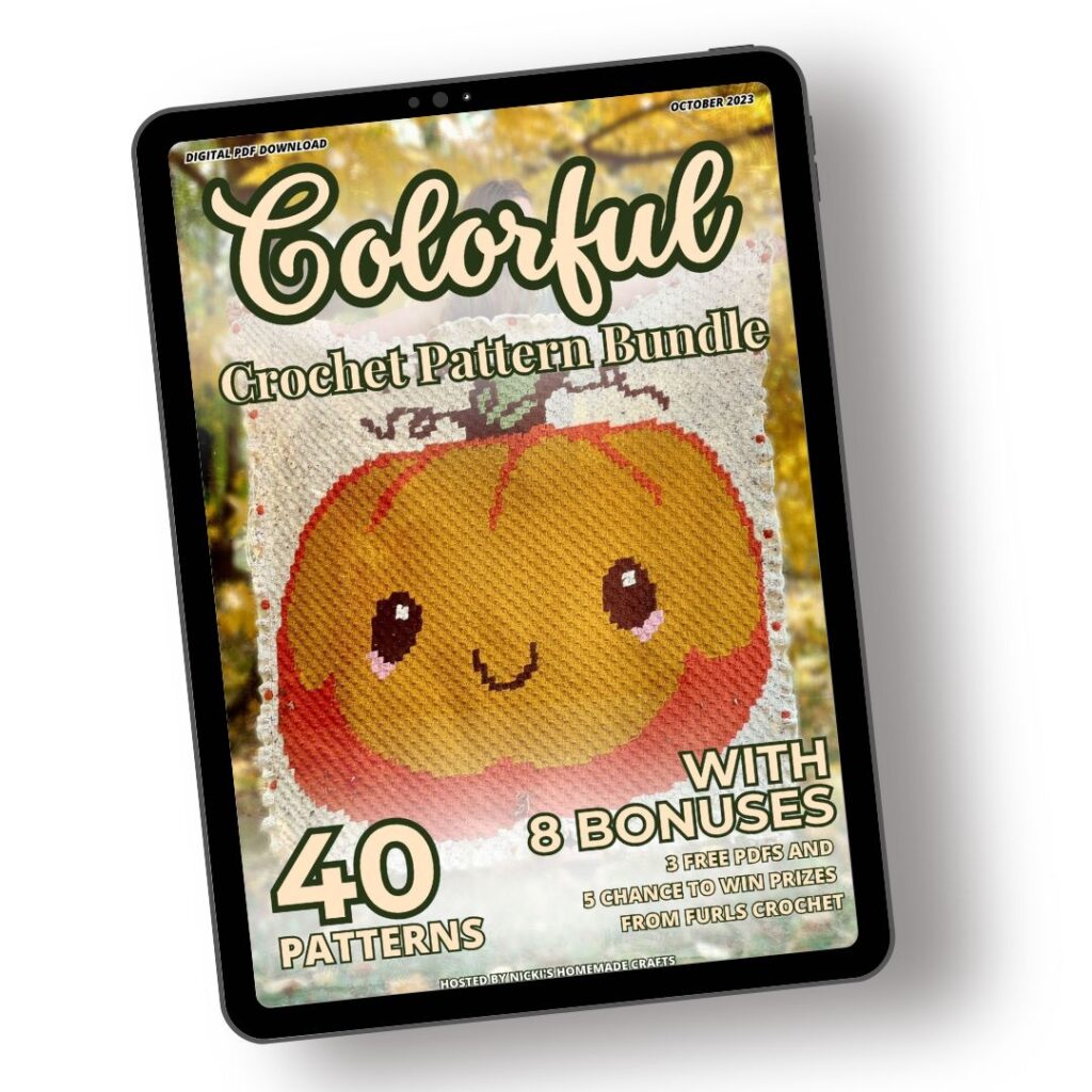 40 Colorful Crochet Pattern Bundle - 5 Days Only - Gone After 10/6/23 ...