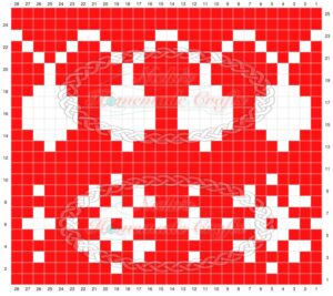 Easy Free Crochet Christmas Stocking Pattern using Fair Isle - Nicki's ...