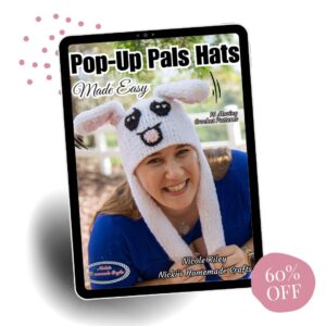 10 Crochet Moving Ears Hat Patterns - Pop Up Hats Made Easy - Nicki's ...