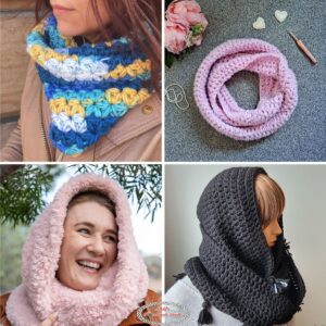 10 Free Quick and Easy Snood Crochet Patterns - Nicki's Homemade Crafts