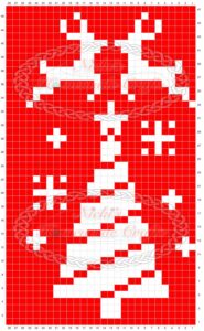 Easy Free Crochet Christmas Stocking Pattern using Fair Isle - Nicki's ...