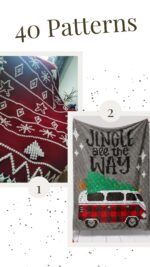 Holiday Bundle with 40 Crochet Patterns - 5 Days only!!!