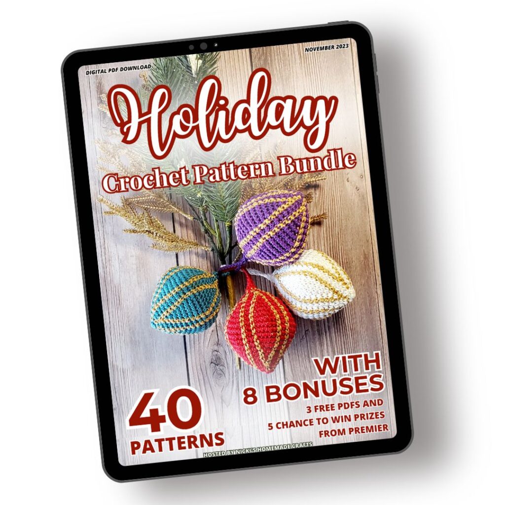 Holiday Bundle with 40 Crochet Patterns - 5 Days only!!!