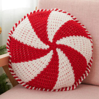 10 Sweet Crochet Candy Cane and Peppermint Patterns - FREE! - Nicki's ...