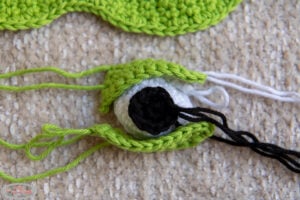 Easy Crochet Sleep Mask with 3D Eyes - FREE Pattern! - Nicki's Homemade ...