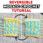 How to: Reversible Overlay Mosaic Crochet - Free Tutorial - Nicki's ...